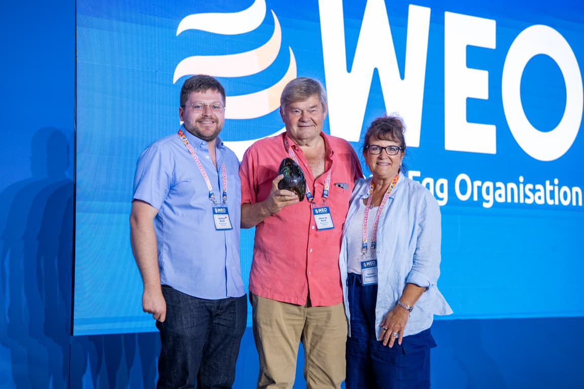 WEO 2025 m. apdovanojimais pagerbia pasaulinę kiaušinių pramonės ...